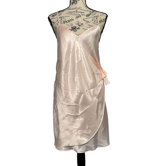 Josie | Intimates & Sleepwear | Josie Vintage Satin Mini Nightie Light ...